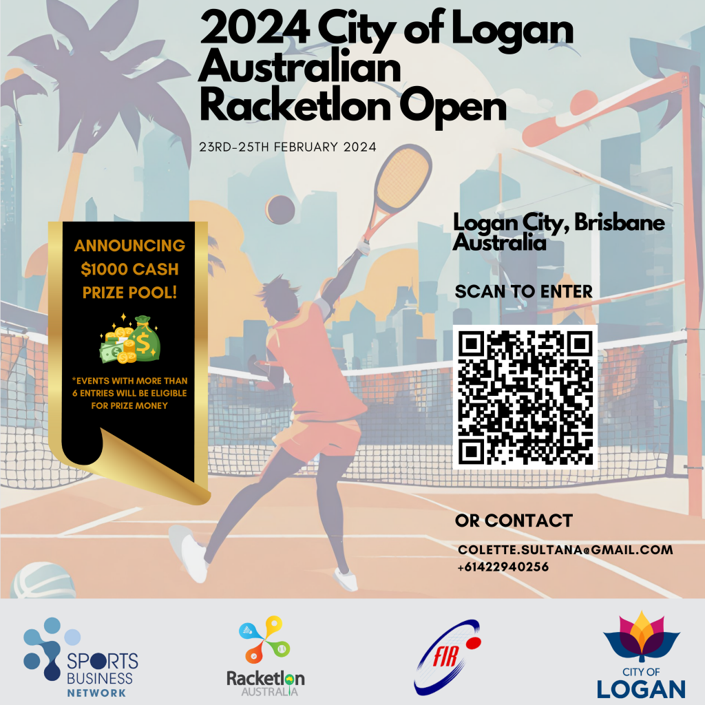 Prize money available for Australia's first international Racketlon ...